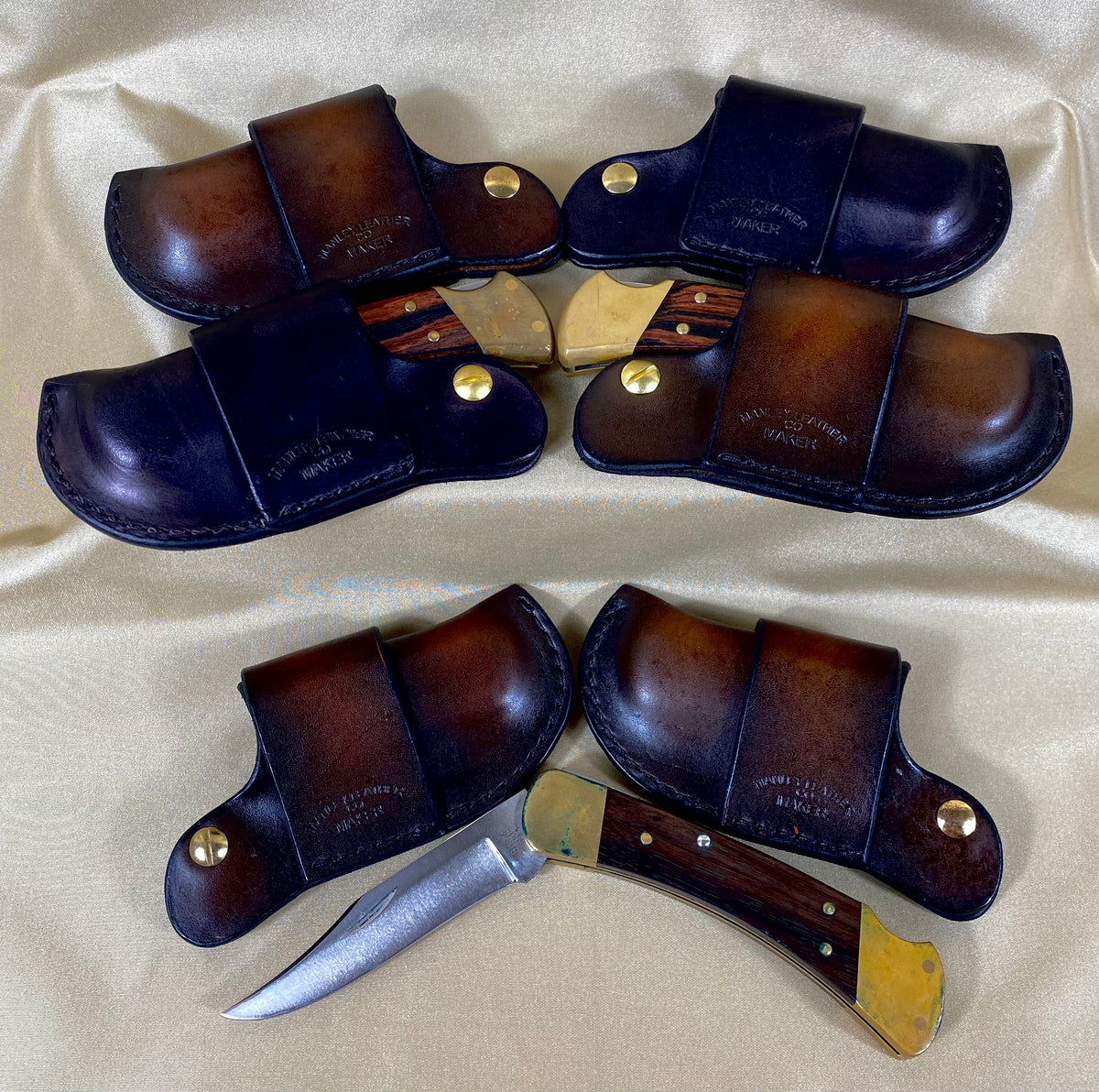 Auto Opening Sheath Buck 110 – Manley Leather Co.